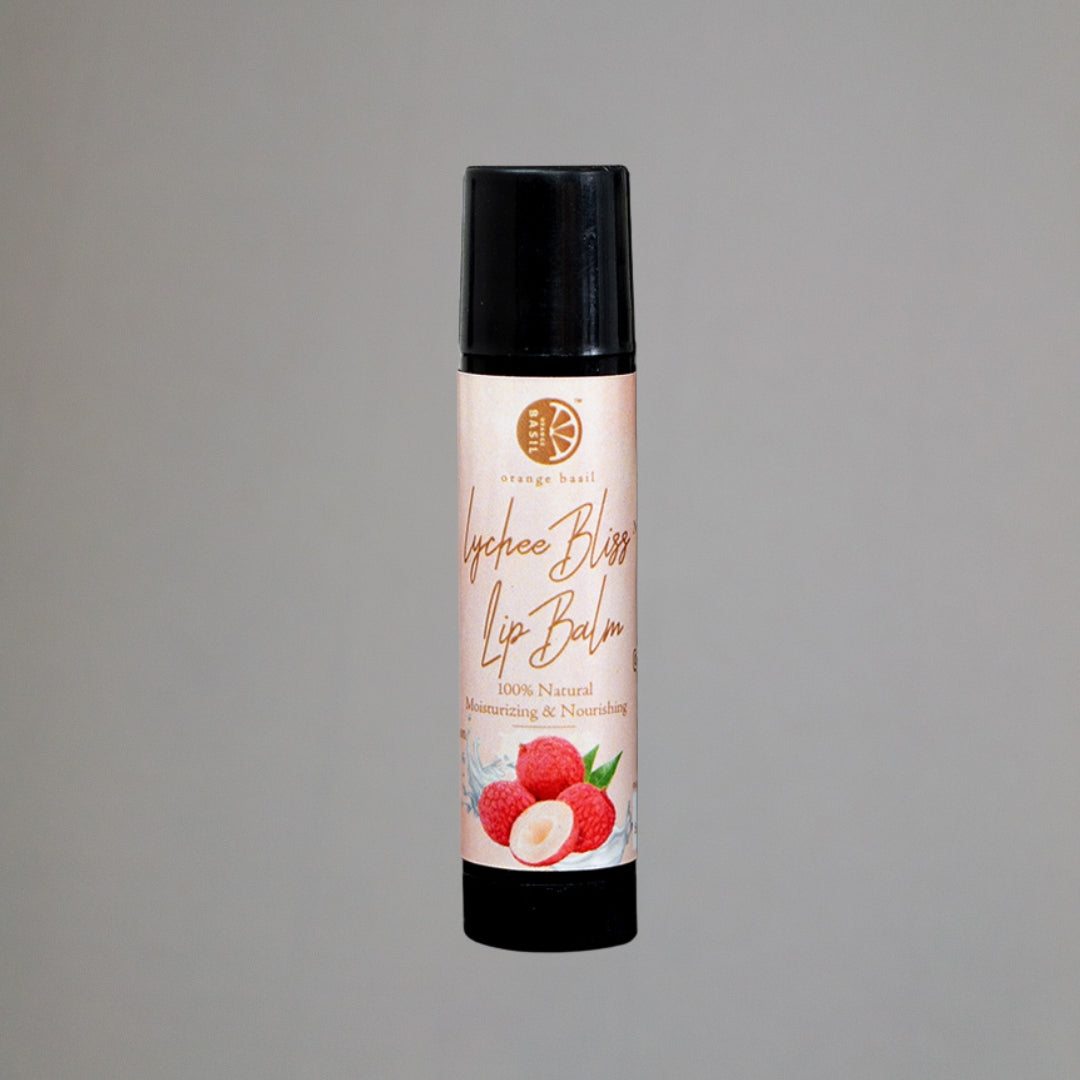 Lychee Bliss Lip Balm – Orange Basil
